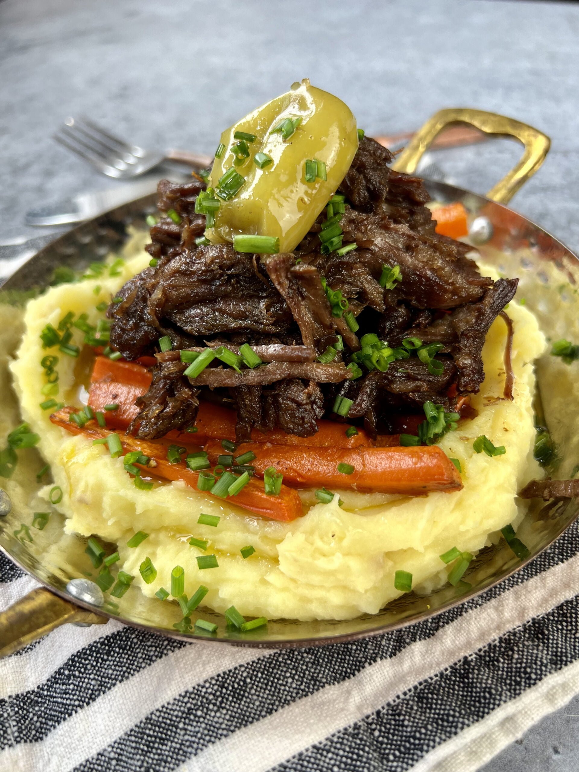 The Best Peperoncini Pot Roast Recipe - Vessys Gourmet Kitchen
